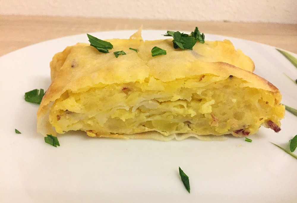 Kartoffelstrudel Rezept Kartoffelstrudel Rezept
