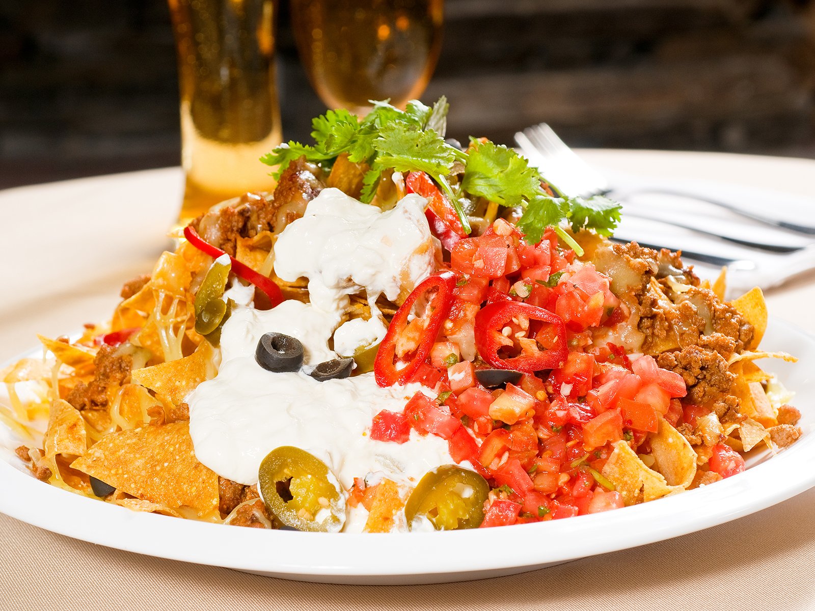 Tacosalat Mit Chips Leckerer Taco Salat Mit Sommerfrische!