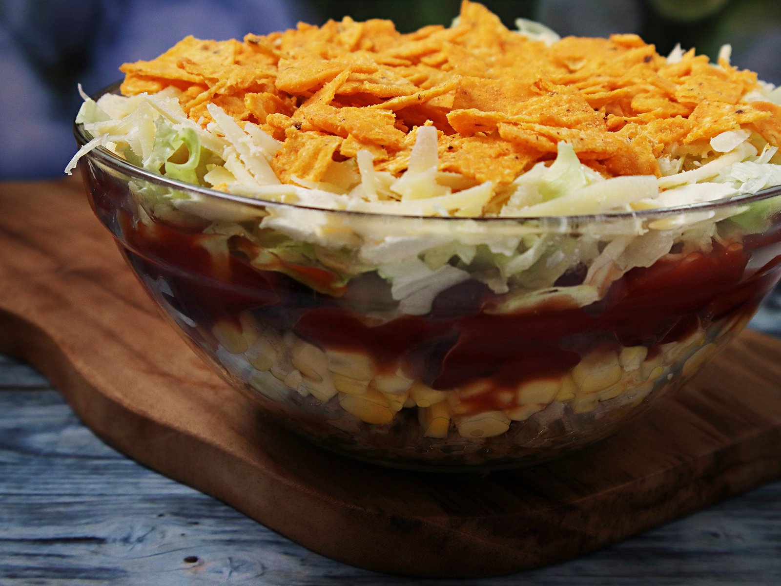 Mexikanischer Gehackter Salat Mexikanischer Salat – Einfach & Lecker